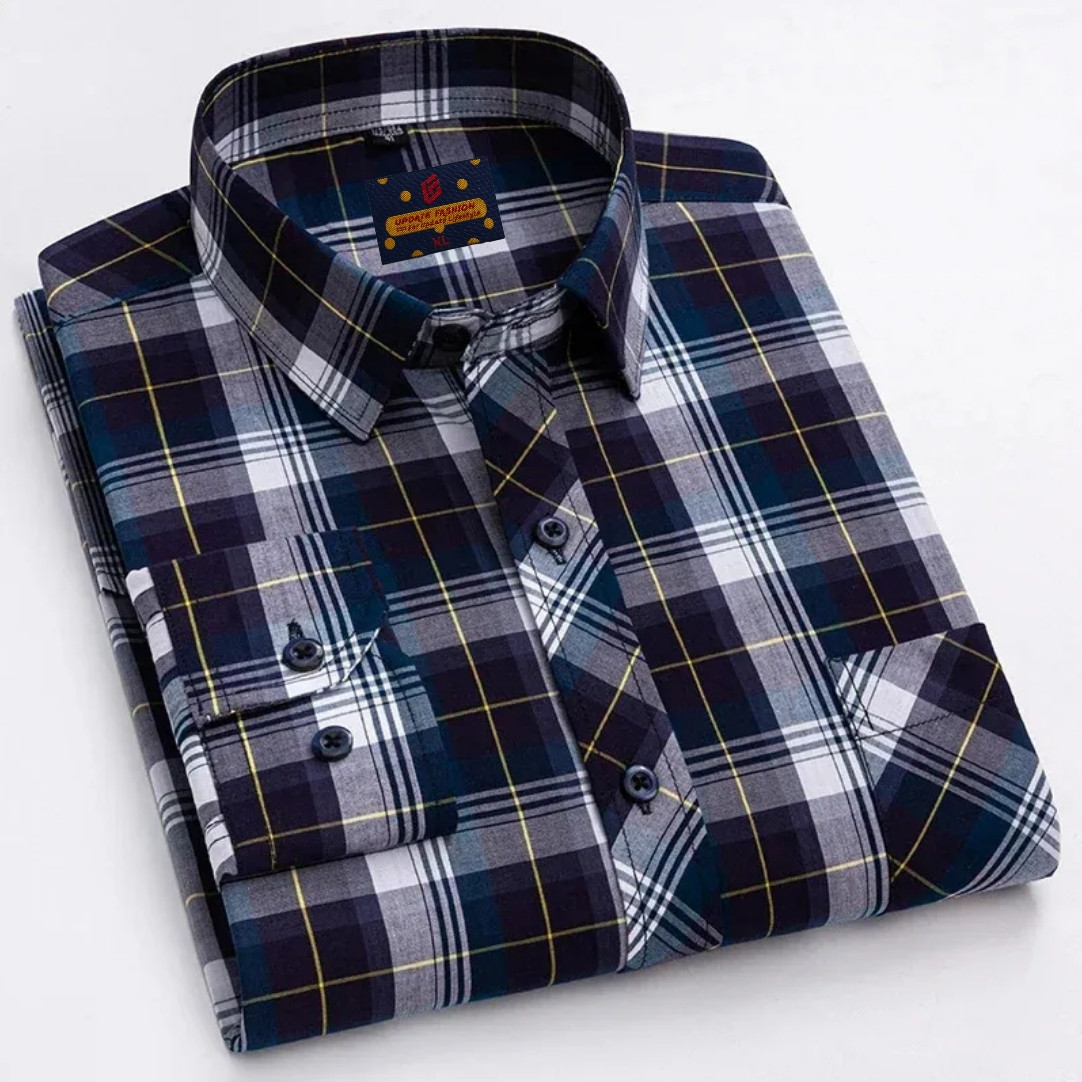 Men's Full Sleeve Check Shirt || 1162