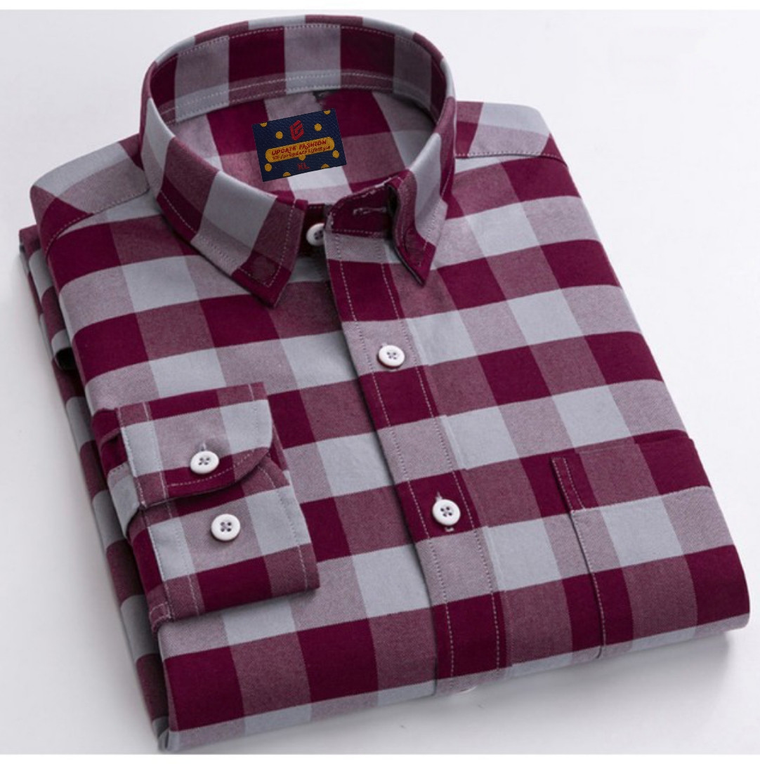 Men's Full Sleeve Check Shirt || 1166