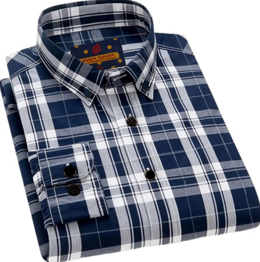 Men's Full Sleeve Check Shirt || 1167