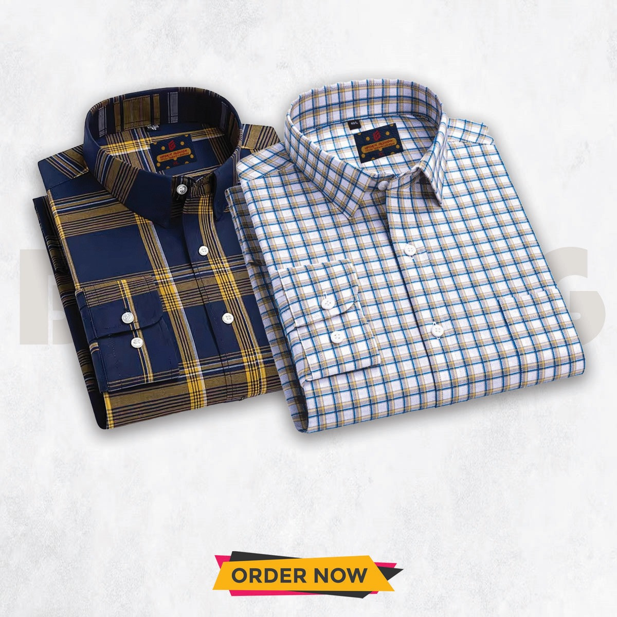 Men's Full Sleeve Check Shirt || 1183